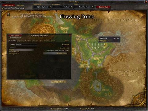 MobMap | Rising Gods AddOns